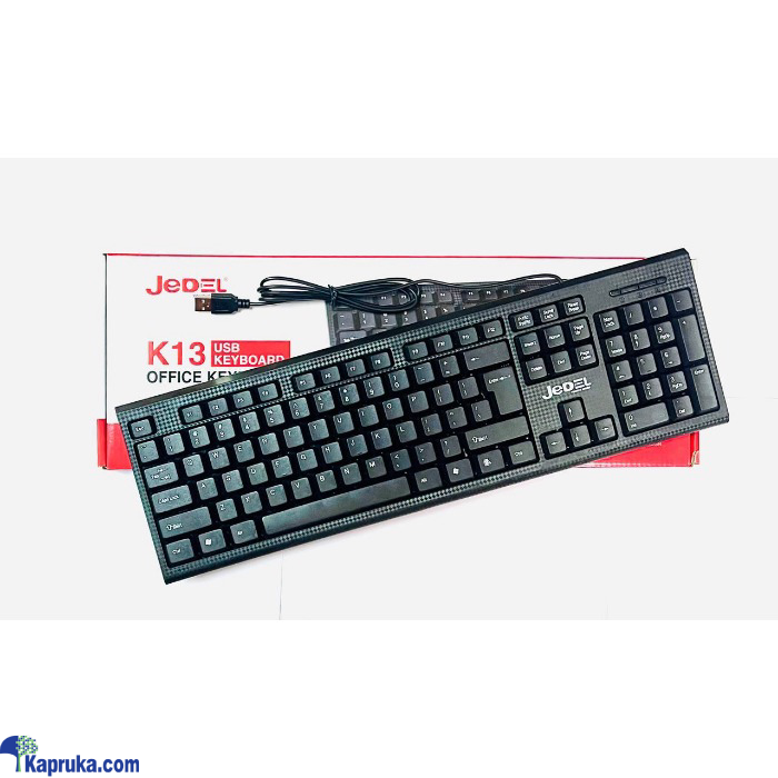 Diligent | JEDEL K13 USB Wired Office Key Price in Sri Lanka | At Kapruka