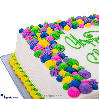 Get Happy Birthday Ribbon Cake Online Price in Sri Lanka | Bread Talk Cake