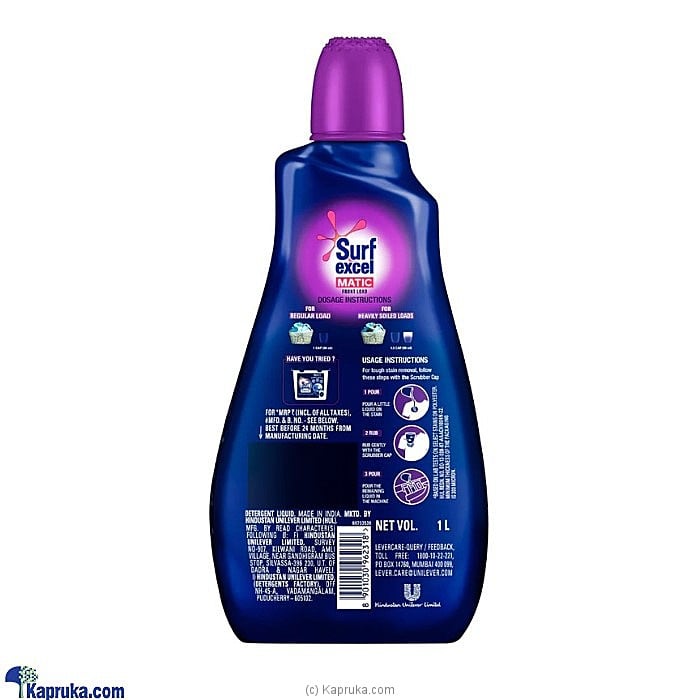 Unilever | Surf Excel Matic Front Load De Price in Sri Lanka | At Kapruka