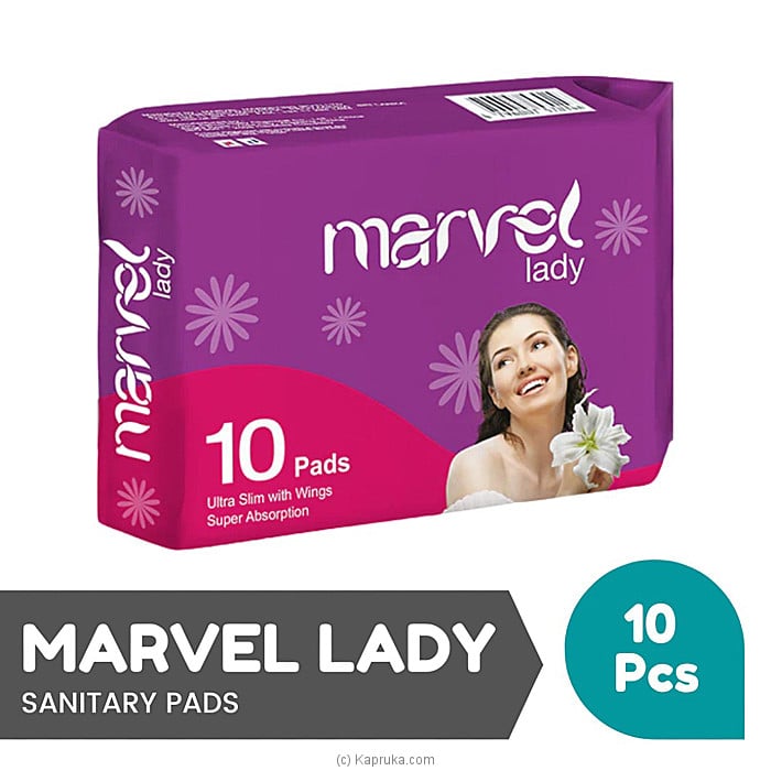 MARVEL | MARVEL LADY SANITARY PADS - 10 Online Price in Sri Lanka | At ...