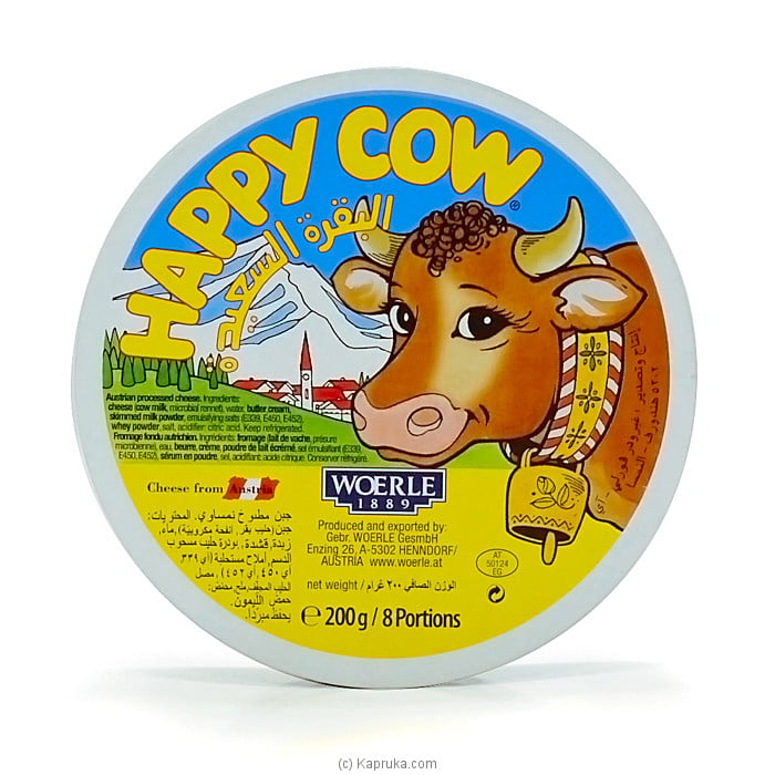 Get Happy Cow Cheese 8 Potion 200g Online Price in Sri Lanka | At Kapruka